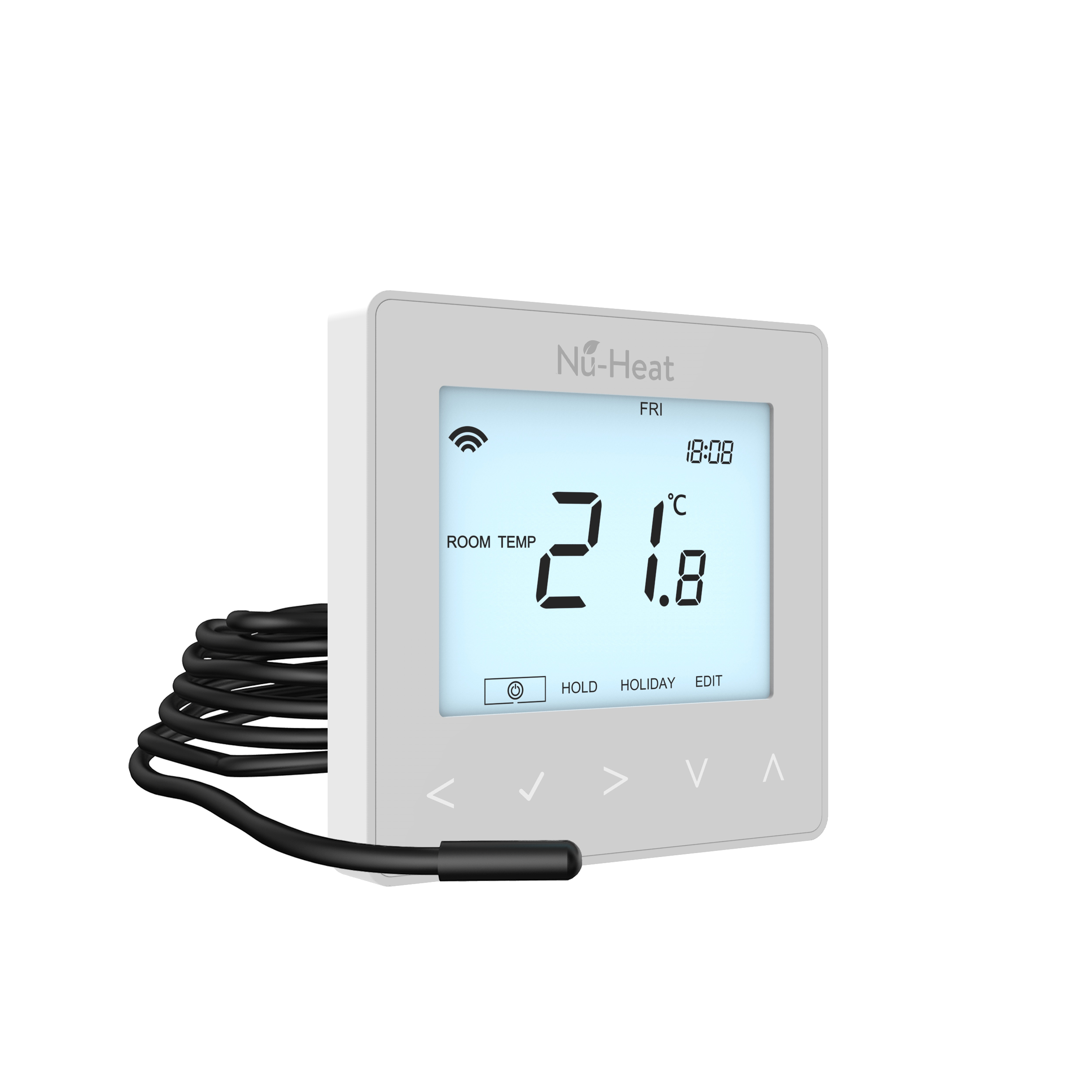 neoStat V2 White 16A Thermostat - EneoStatWv2-C | Nu-Heat