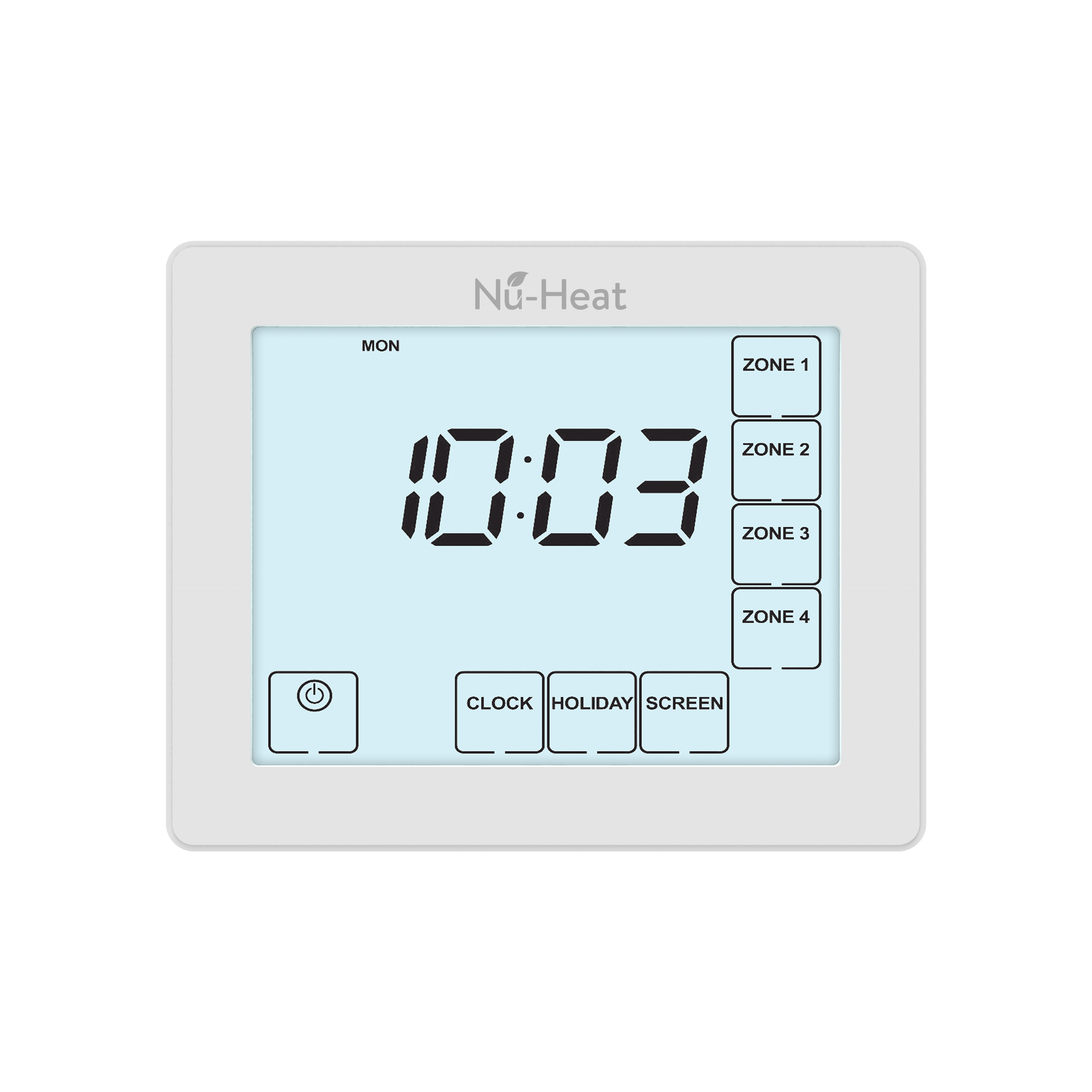 Four Channel Touch-screen Time Clock - TMTS4v2-C | Nu-Heat